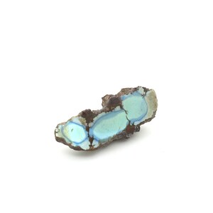 Turquoise Nodule (natural/ Cut and Polished ), Maykaine, Pavlodar ...