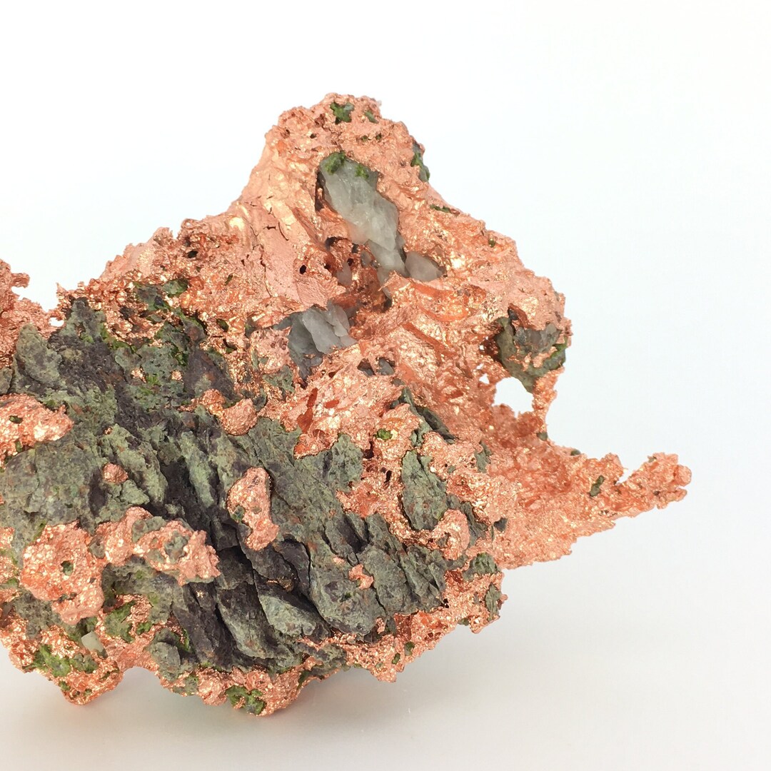 Native Copper in Matrix, Lake Superior Copper District, Michigan - Etsy