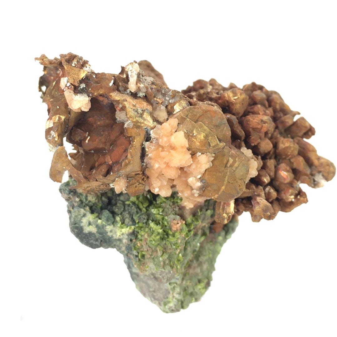 Copper With Epidote and Adularia, Lake Mine, Township of Greenland ...
