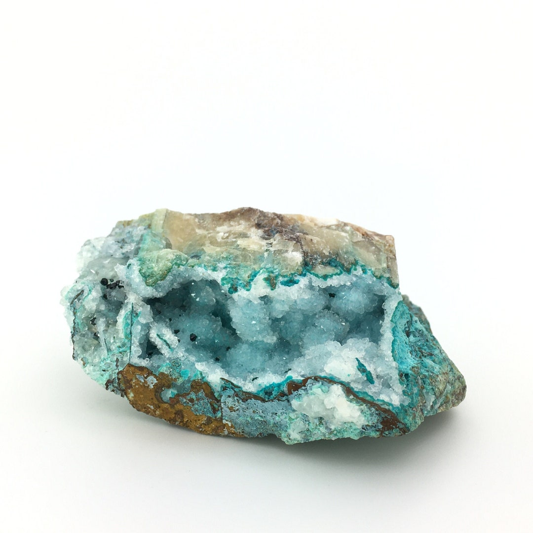 Chrysocolla With Quartz, Calcite and Atacamite, Lily Mine (lilly Mine ...