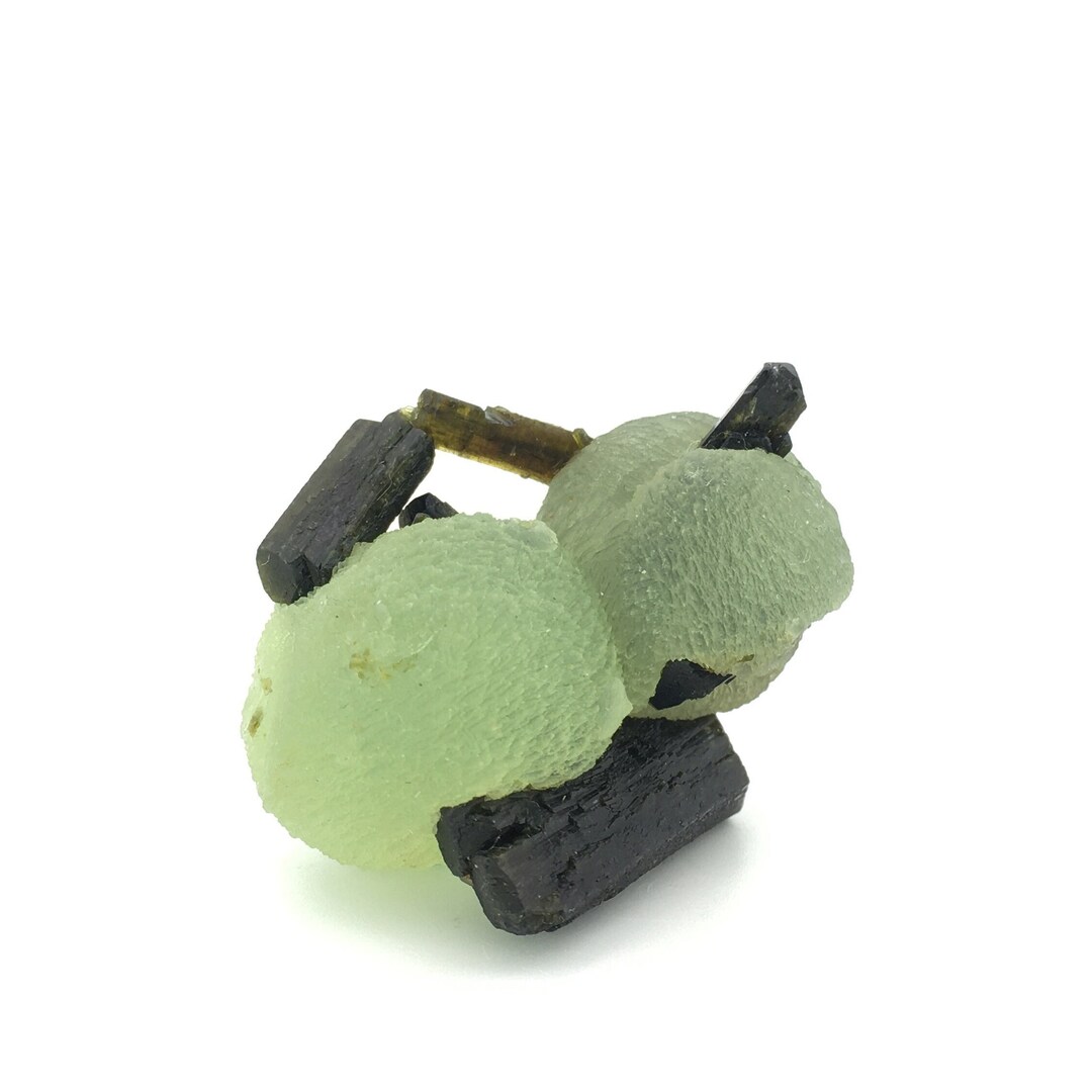 Prehnite With Epidote, Djouga Diggings, Bendougou, Diakon Commune ...