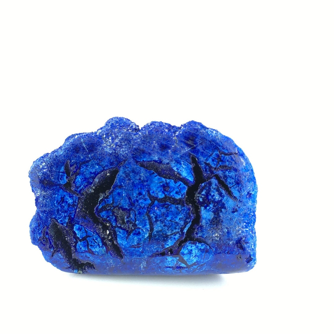 Azurite Nodule (sliced and Polished), Mikheevskoe Cu Deposit ...