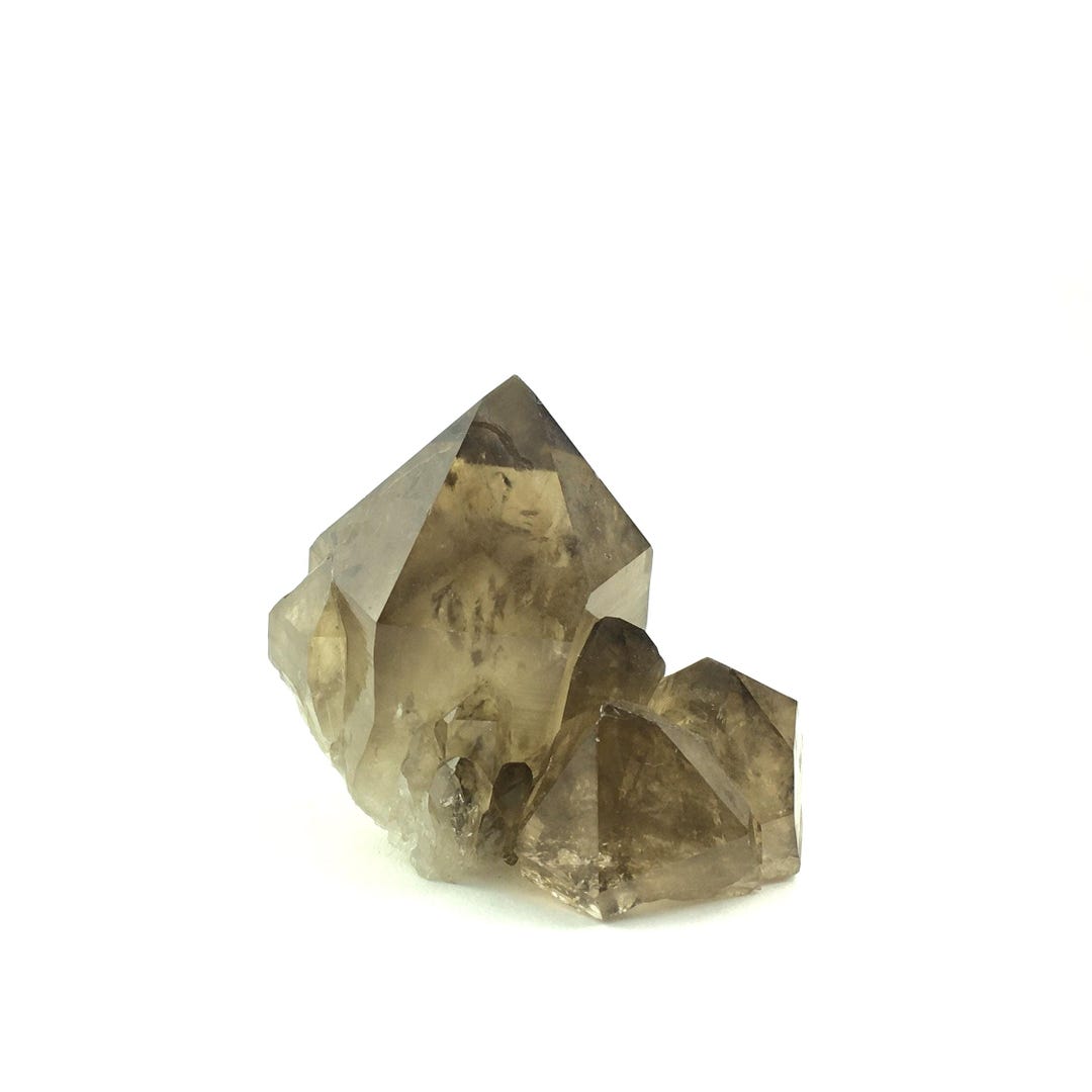 Natural Smoky Citrine Quartz With Phantom, Shaba Province, Zaire (now ...