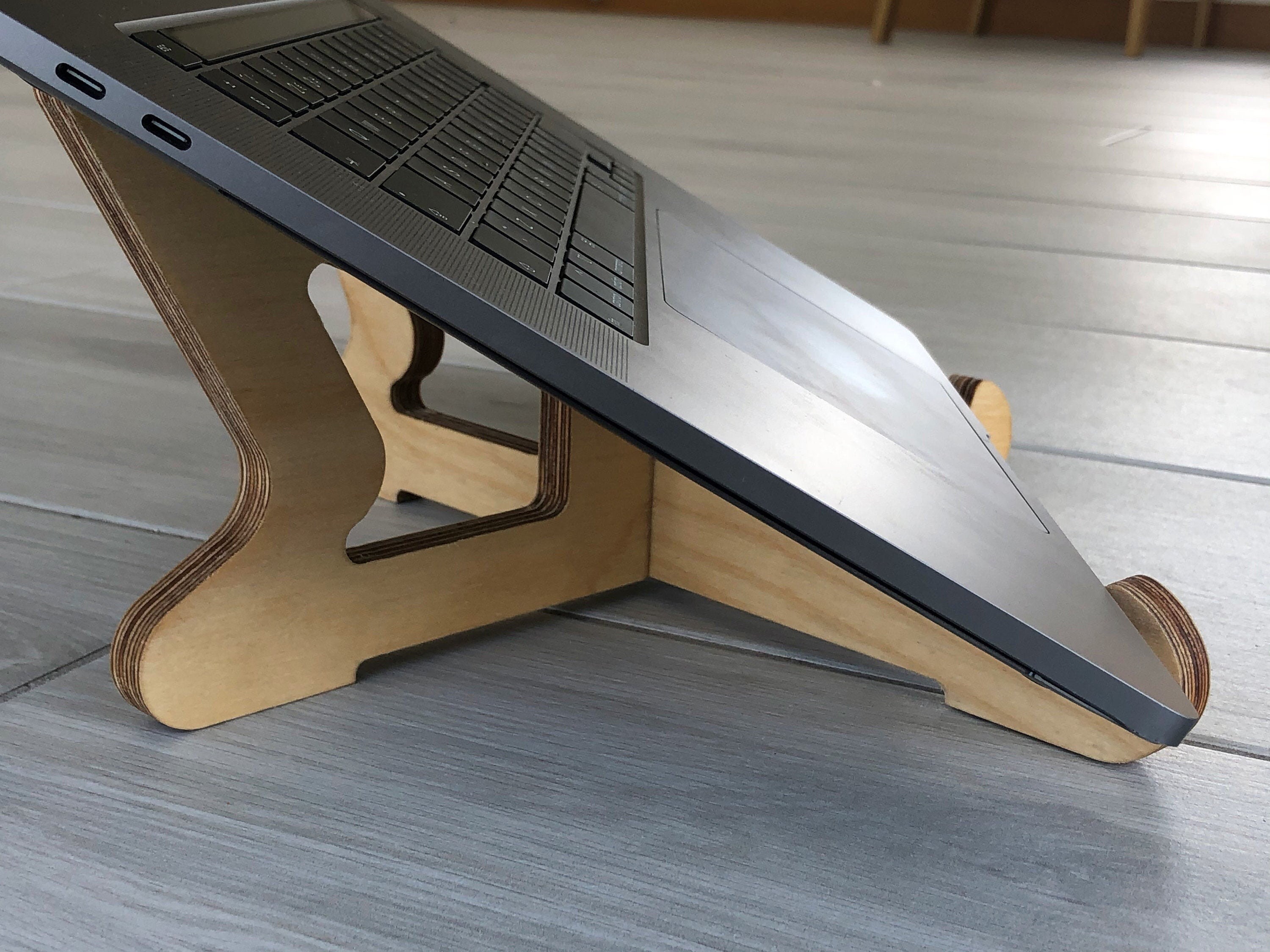Paramount Eco X Portable Wooden Laptop Stand 40% Sale by - Etsy UK