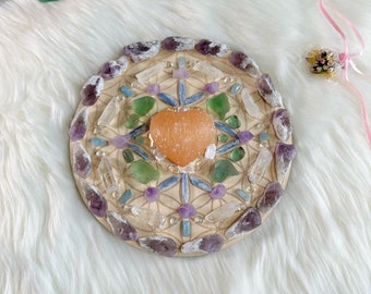 Reiki World Peace Crystal Grid - Altar Decoration - Etsy
