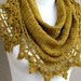 Olive Leaf Shawl PATTERN ONLY - Etsy