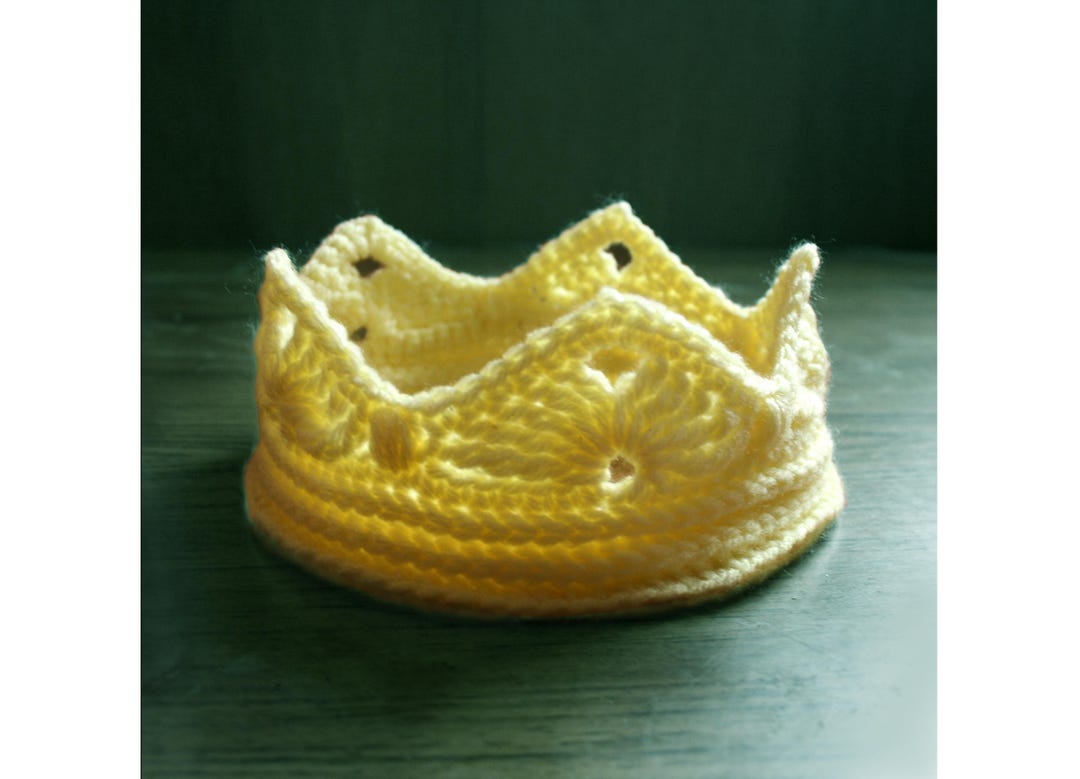 King, or Queen, for a Day Crown [PDF PATTERN] - Crochet Playtime, Wise ...