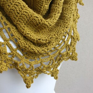Olive Leaf Shawl PATTERN ONLY - Etsy