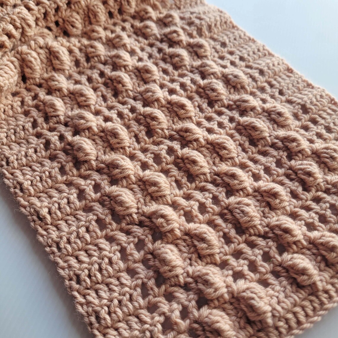 Cottage Rose Scarf [PDF PATTERN] - Crochet Scarf - Quick and Easy ...