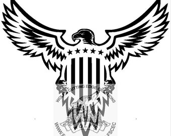 Eagle Shield Navy - Etsy