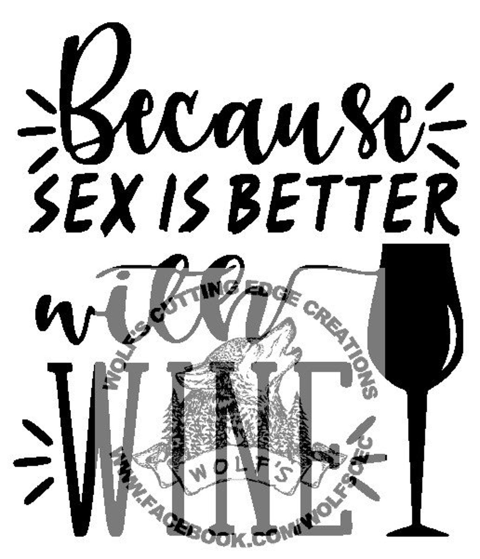 Sex Is Better Design Svg Dxf Vector Cnc Laser Cricut Etsy Australia