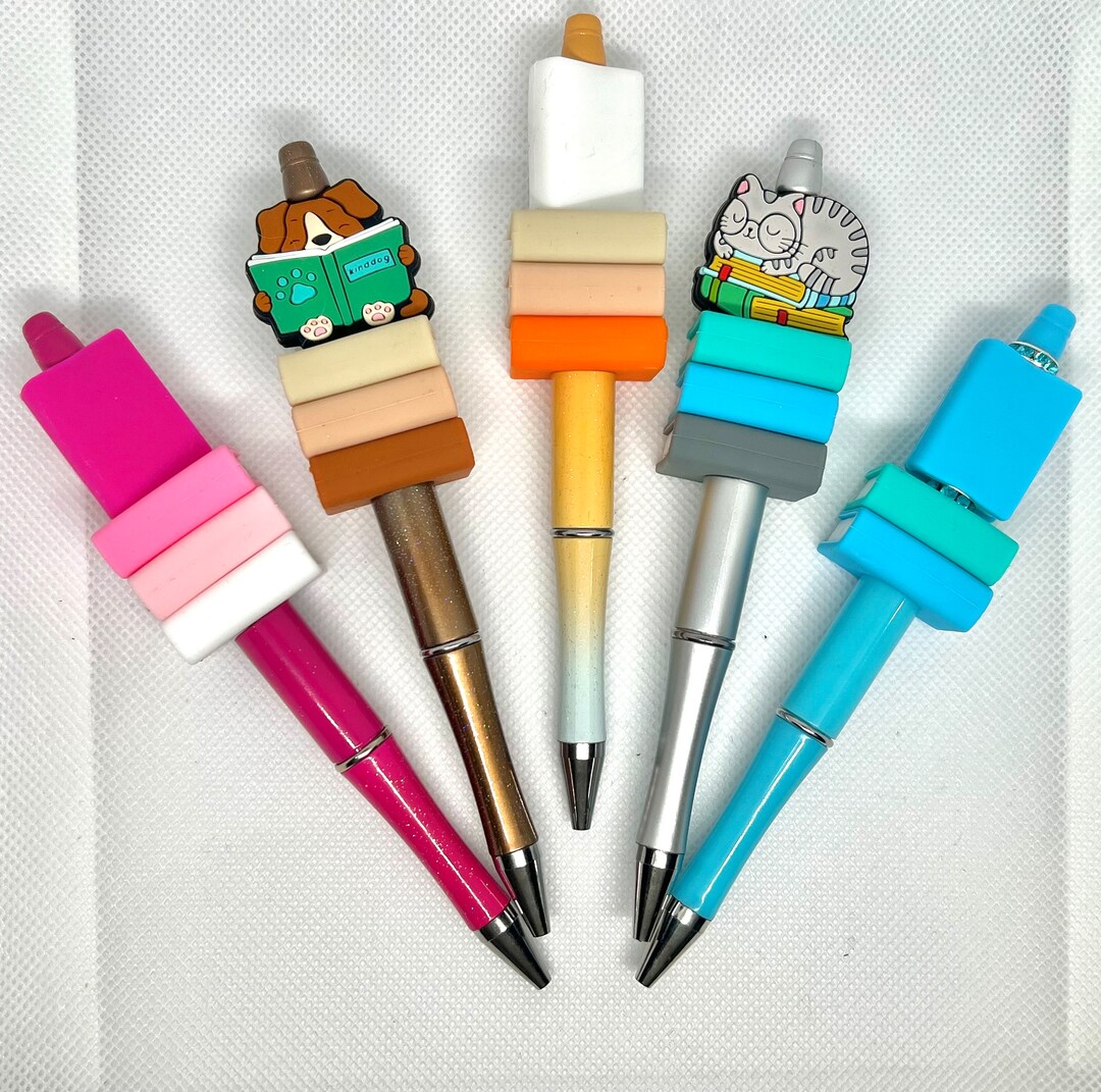 Beaded Book Stack Pens - Etsy