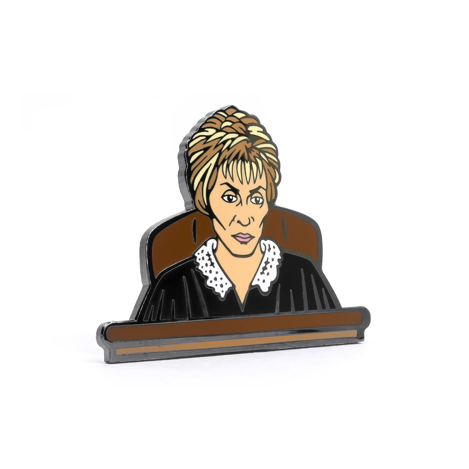 Judge Judy Enamel Pin - Etsy
