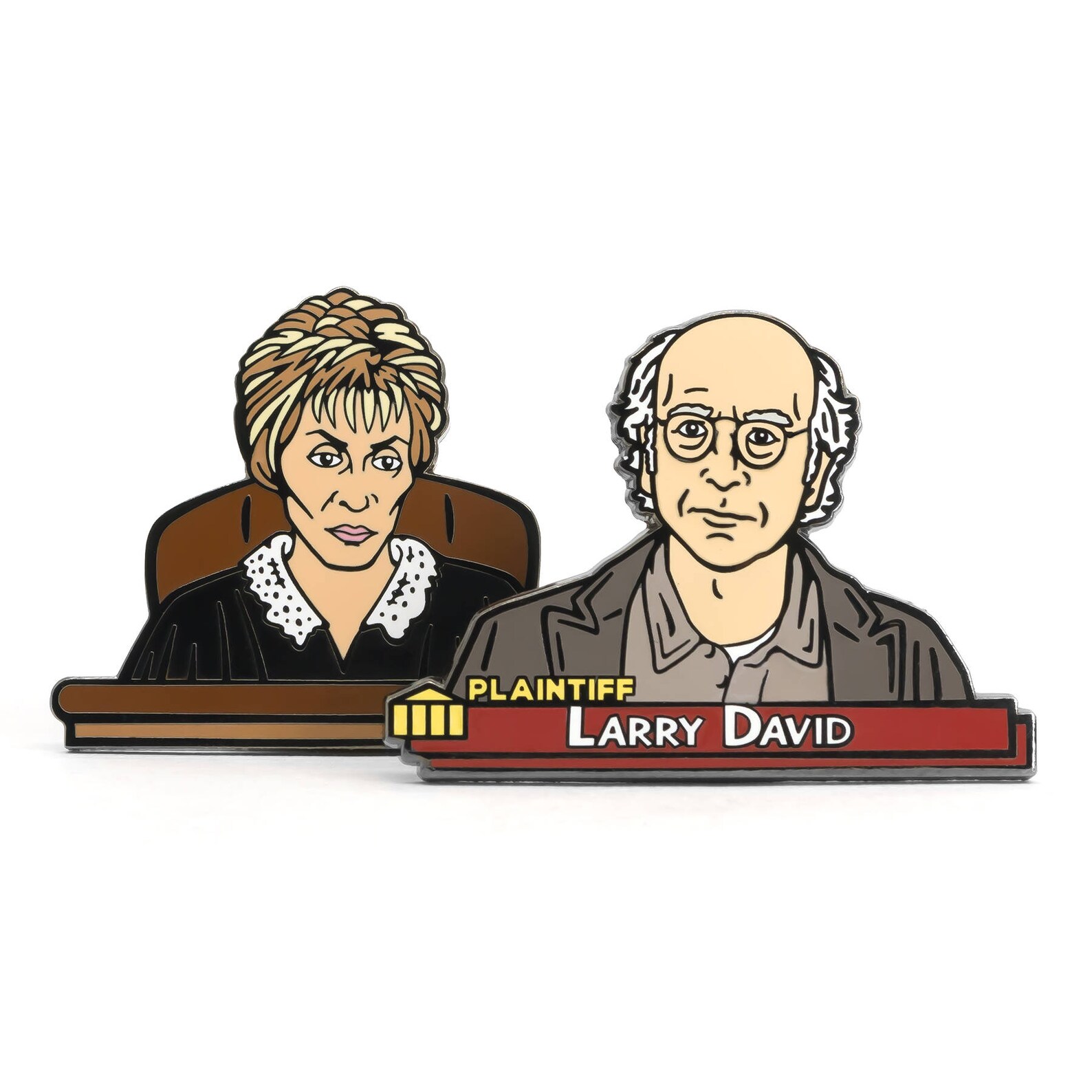 Judge Judy Enamel Pin - Etsy