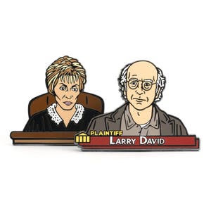 Judge Judy Enamel Pin - Etsy