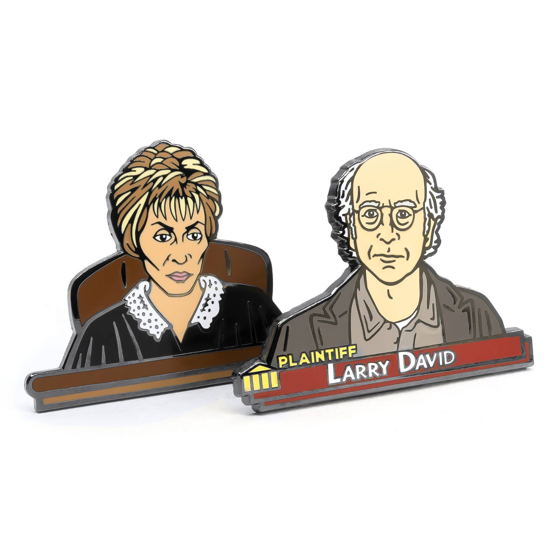 Judge Judy Enamel Pin - Etsy