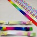 Rainbow Hearing Aid Headband Girls , Pastel Rainbow Athletic Hearing ...