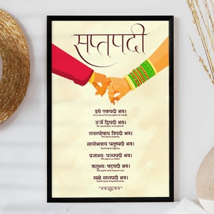 Footprints of Forever: Ritwika's Saptpadi Artwork Seven Steps of ...