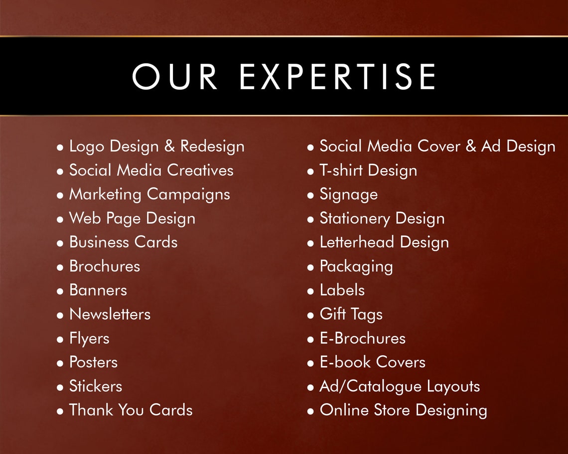 Professional Graphic Design Services By Ritwika S Etsy