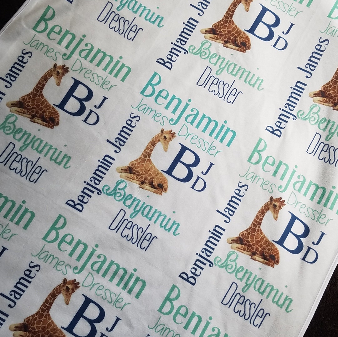 Personalized Baby Blanket,monogrammed Baby Blanket, Custom Blanket ...