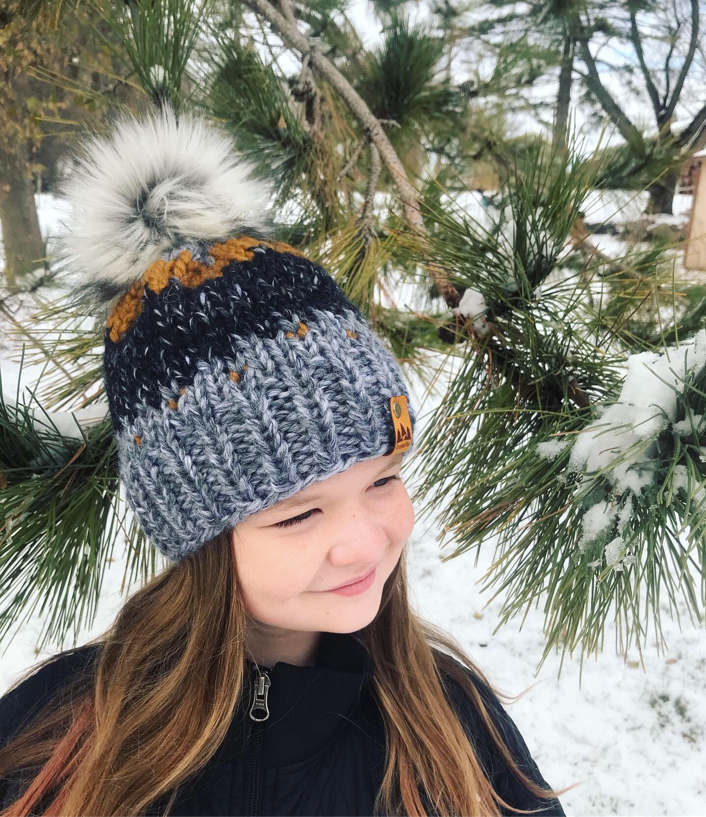 The Bronson Beanie Pattern | Colorwork Knit Hat (digital Download) - Etsy