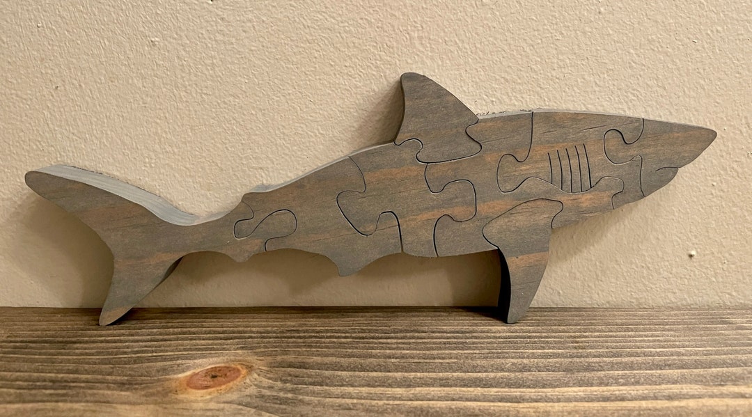 Shark Puzzle - Etsy