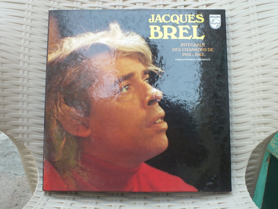 Jacques Brel, Intégral Des Chansons De 1954 a 1962. 5 Lps. NEW ...