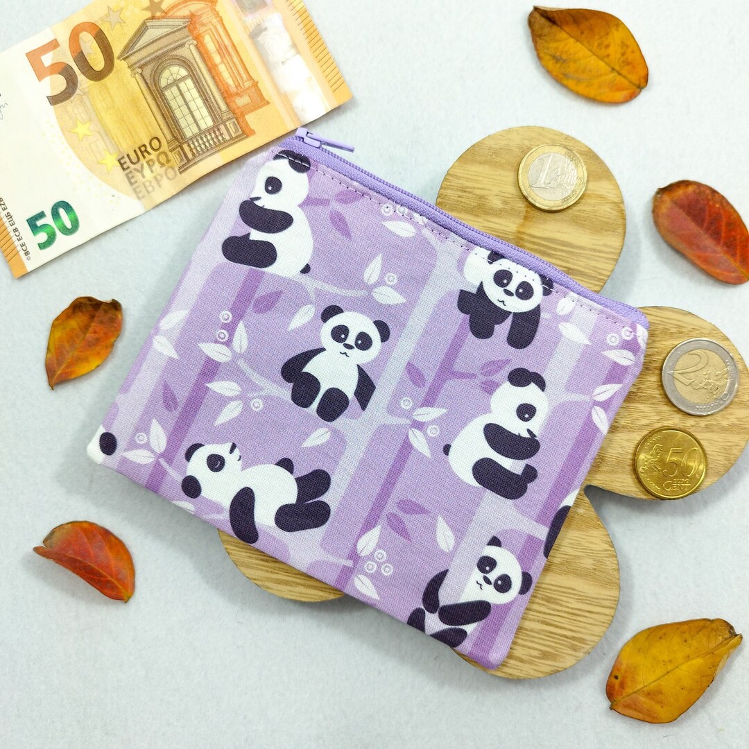 Kawaii Coin Purse Red Pandas on the Lawns: for Money, Banknotes, Coins ...