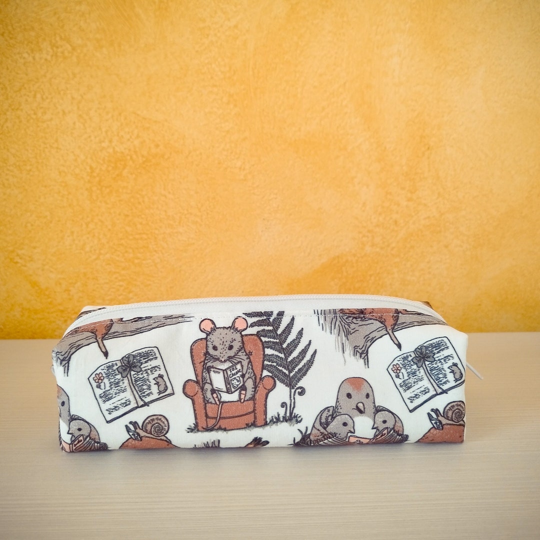 Kawaii Squirrels and Mice Theme Pencil Case: Rectangular Pencil Case ...