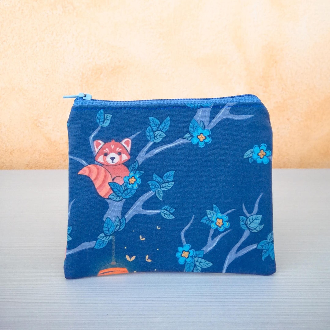 Kawaii Red Pandas on Trees Purse: for Money, Banknotes, Coins, Cards ...