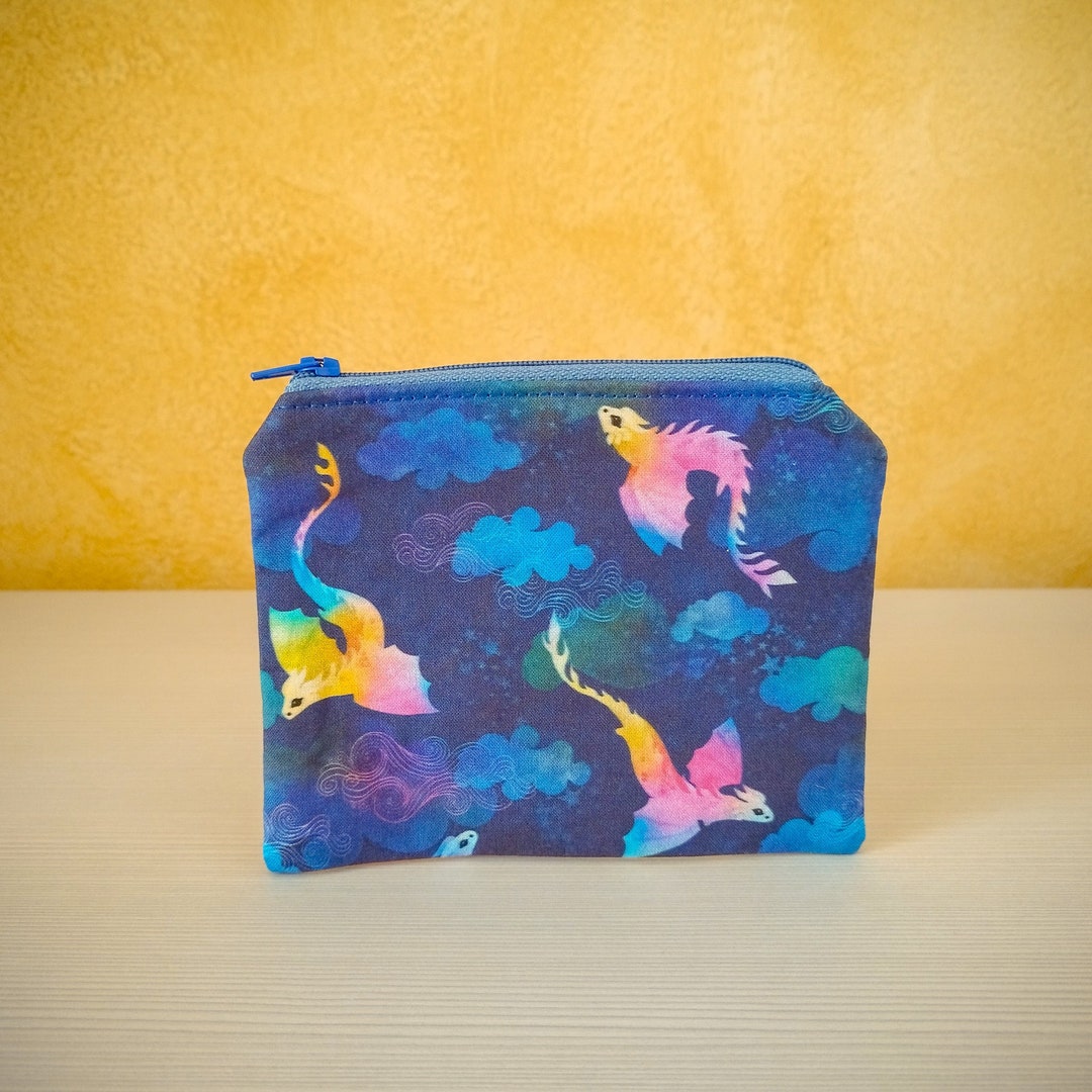 Kawaii Coin Purse Flying Dragons: for Money, Banknotes, Coins, Cards ...