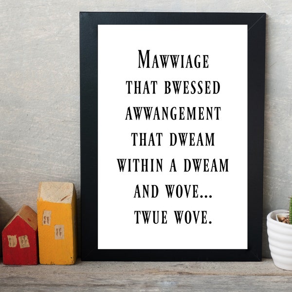 Princess Bride Print - Etsy