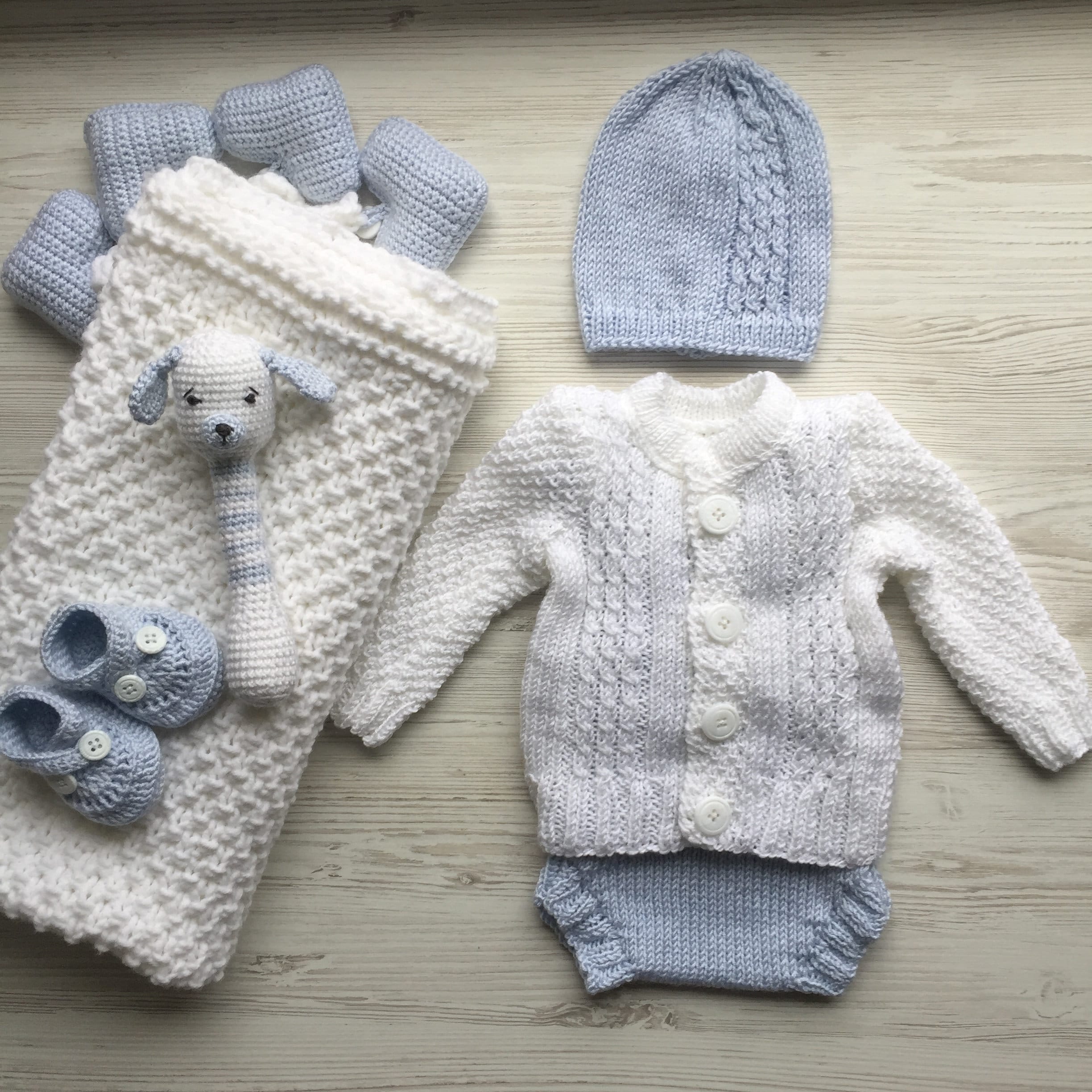 Knitting Outfit for Baby Boy. Newborn Boy Clothing Set. Take - Etsy