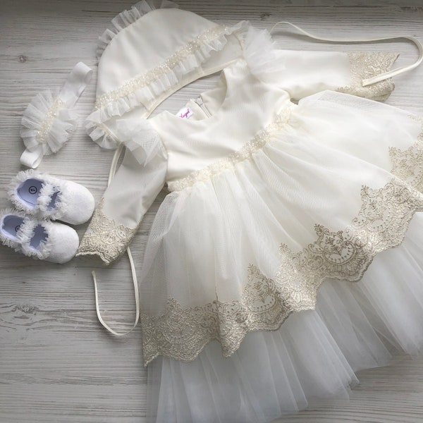 Gold Baby Dress - Etsy