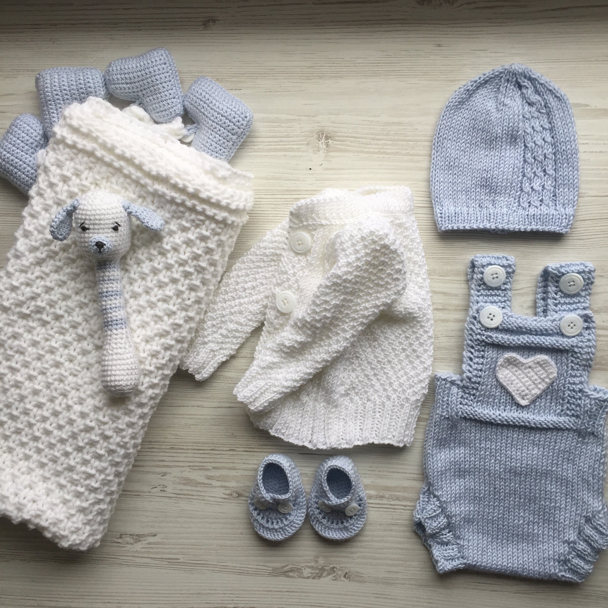 Knitting Outfit for Baby Boy. Newborn Boy Clothing Set. Take - Etsy