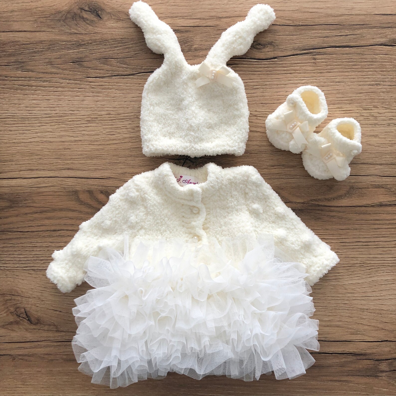 Clothing Set for Baby Girl . Bunny Clothing Set for Baby - Etsy
