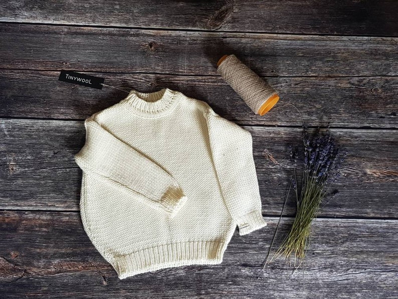 Merino Wool Sweater for Kids / Sweater for Baby / Baby Clothes ...