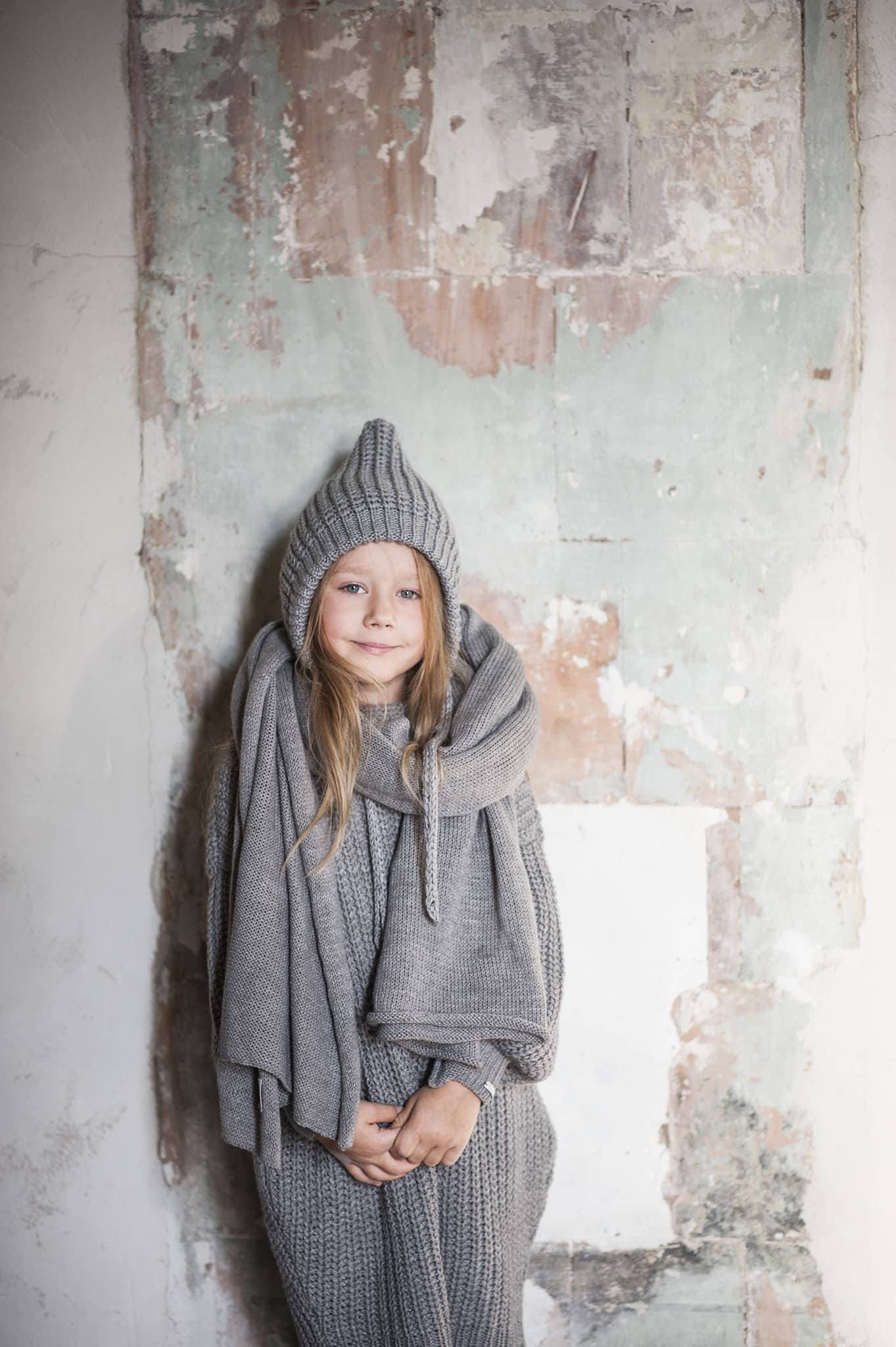 Merino Wool Grey Dress / Wool Tunic / Handmade Knitting Dress - Etsy