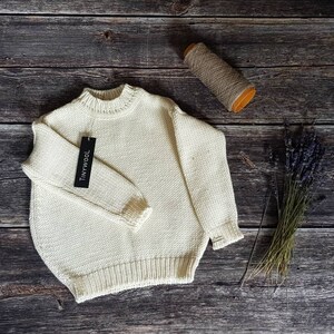 Merino Wool Sweater for Kids / Sweater for Baby / Baby Clothes ...
