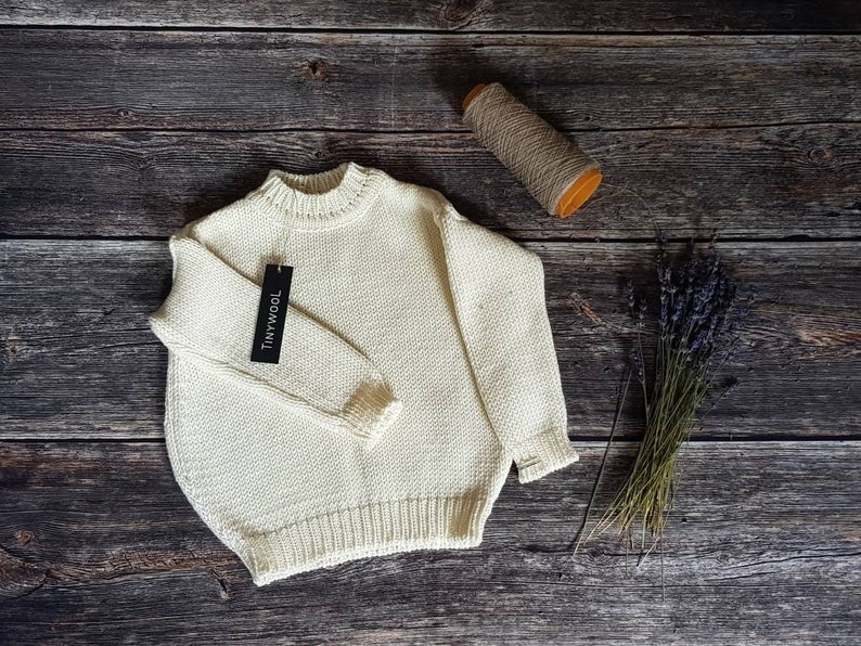 Merino Wool Sweater for Kids / Sweater for Baby / Baby Clothes ...