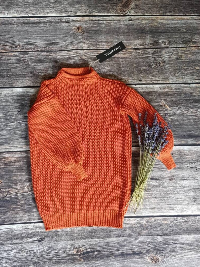 Merino Wool Dress / Knitted Rustic Dress for Girl / Baby Dress / Merino ...
