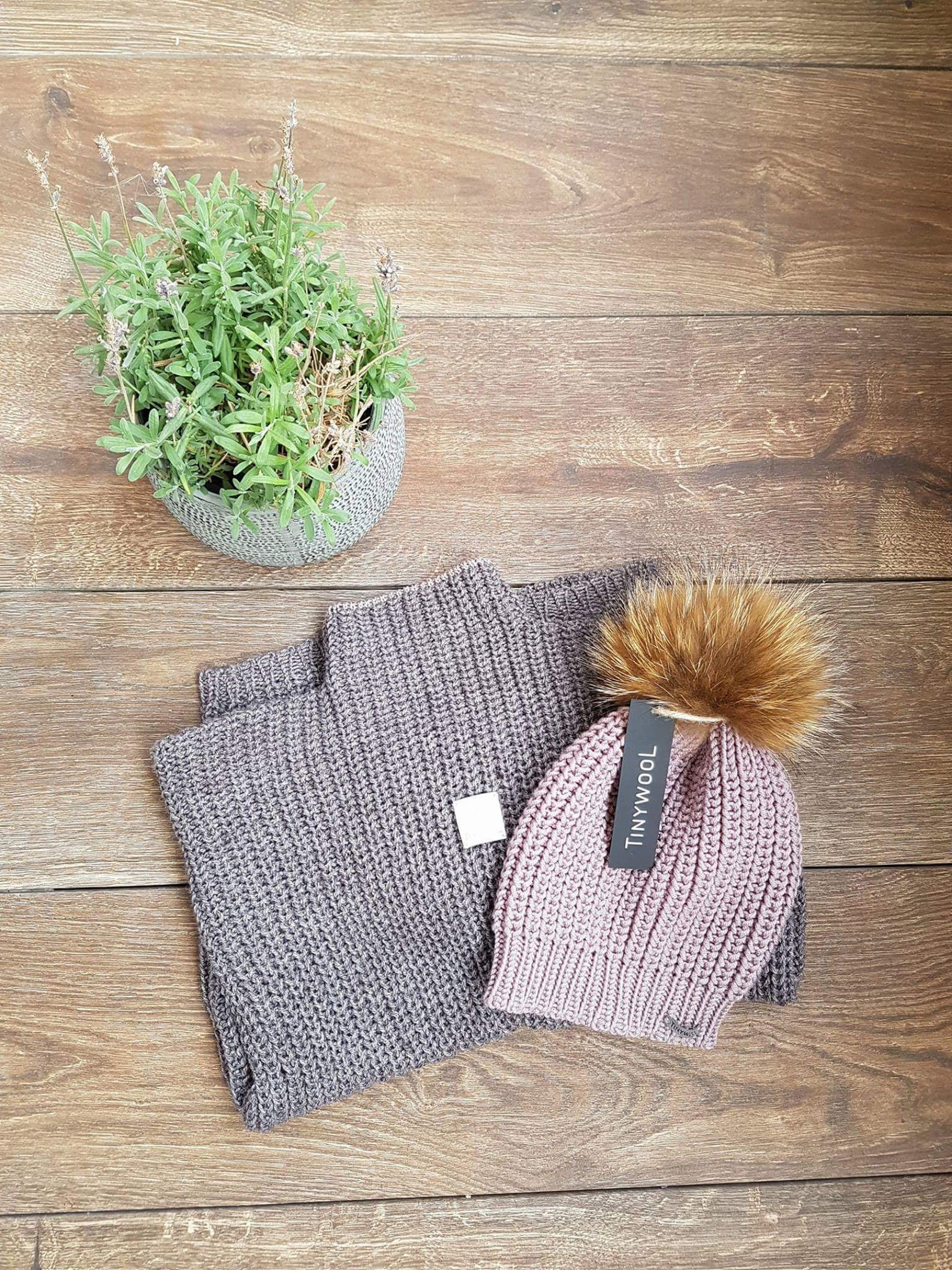 Purple Merino Wool Dress for Kids / Knitted Dress With Pockets / Baby ...