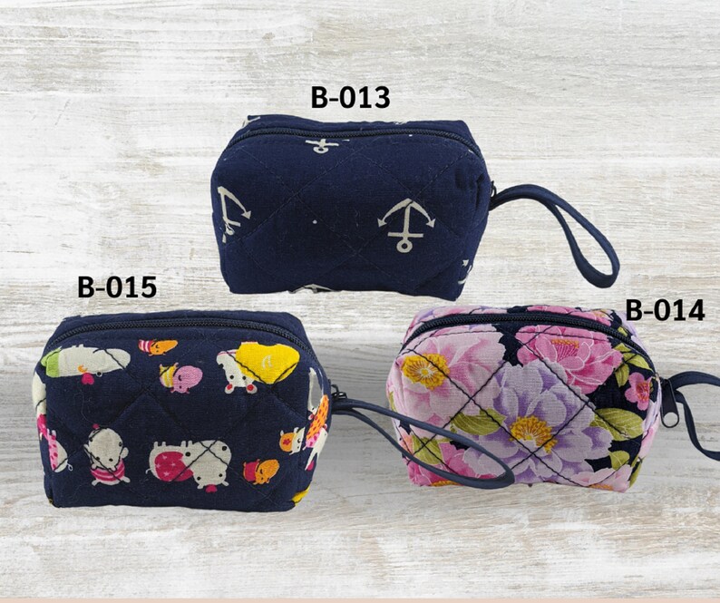 Small Coin Pouch / Boxy Pouch / Small Zipper Purse / Airpods / Earbuds ...