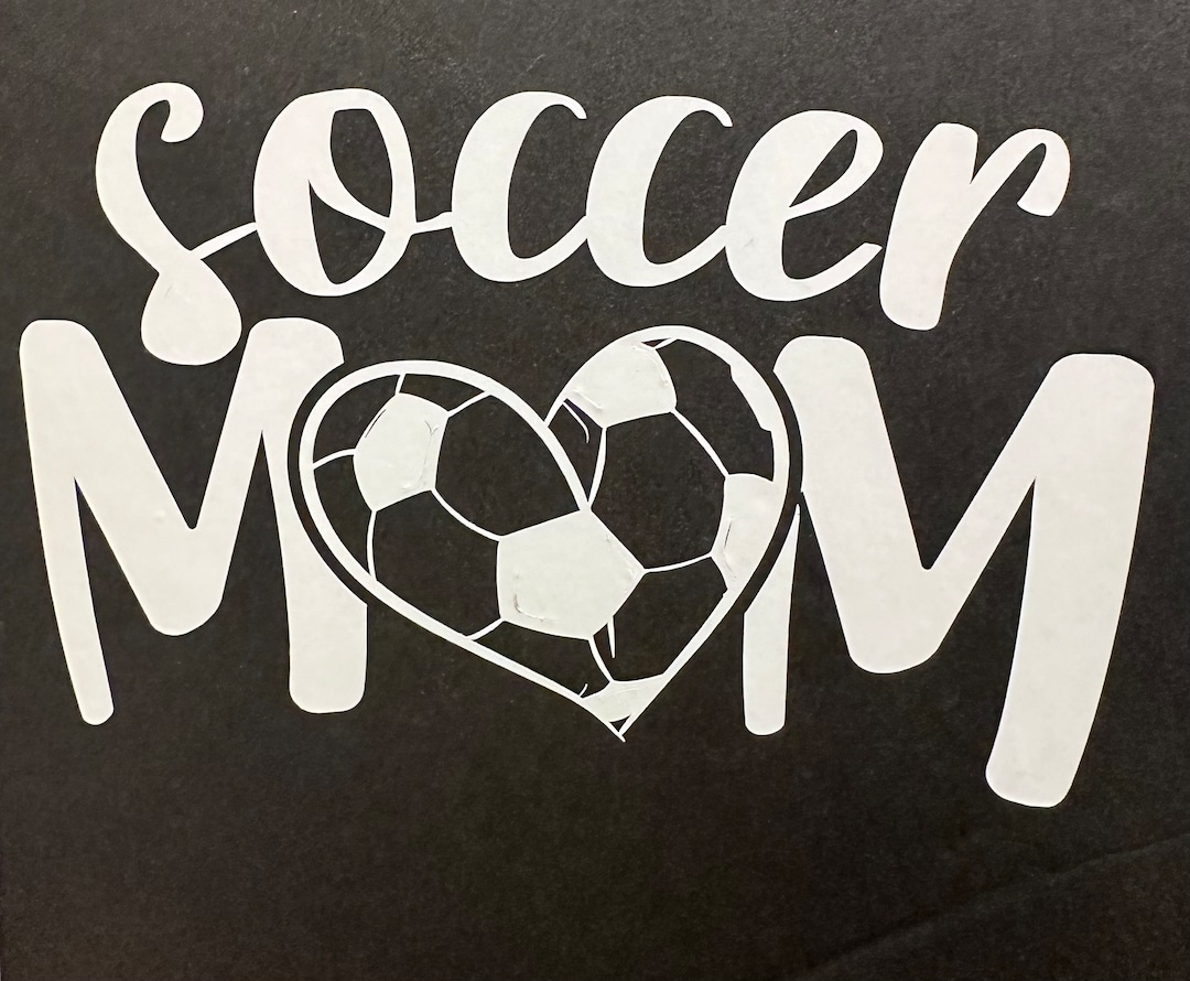 Soccer Mom Car Decal / Soccer Car Decal - Etsy