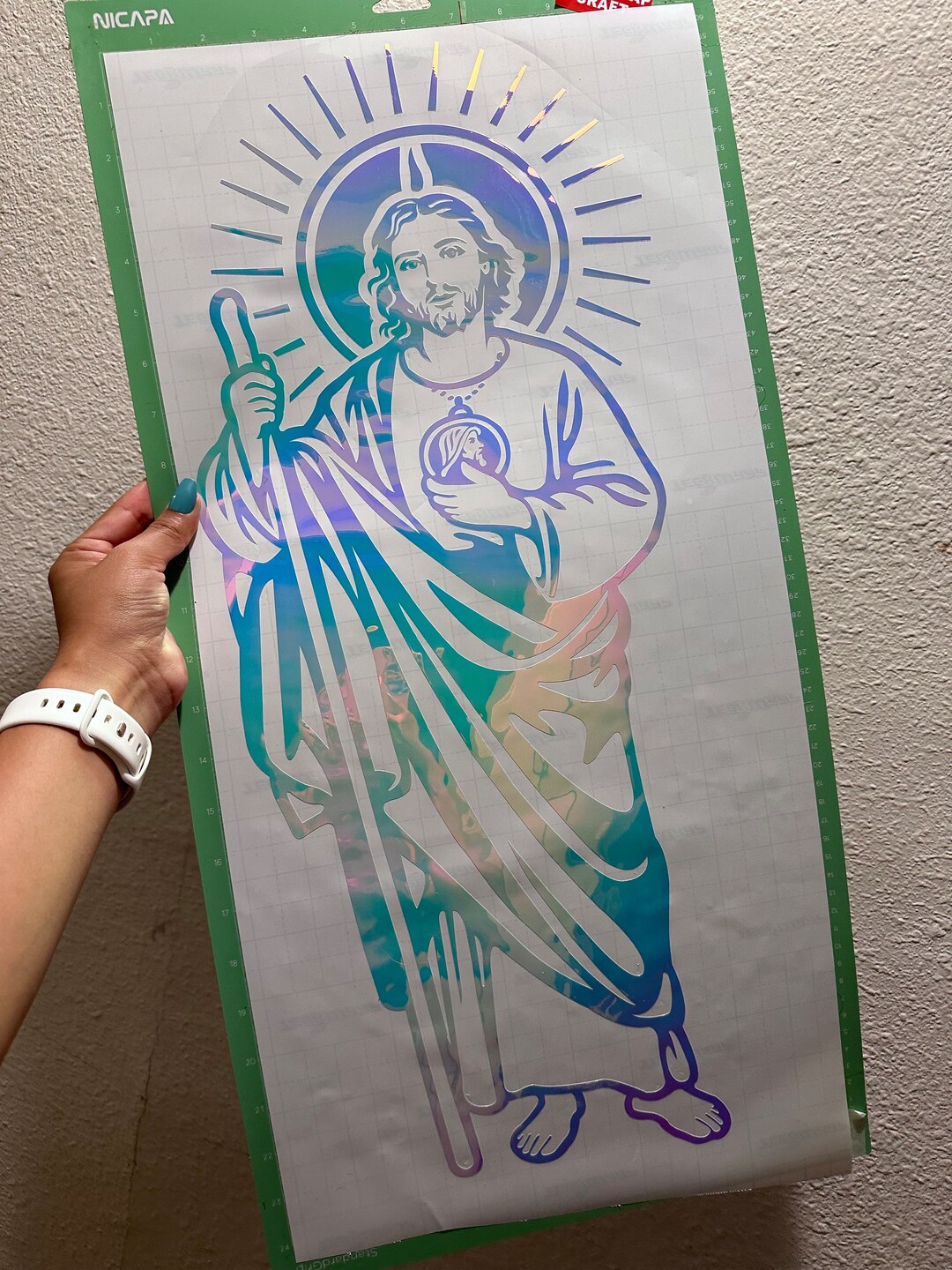 San Judas Tadeo Car Decal / Sticker Para Troca San Judas - Etsy