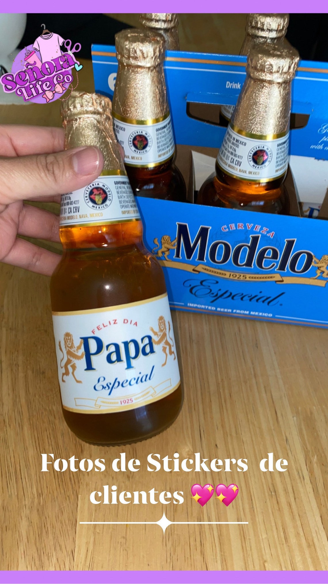 Modelo Beer Labels Custom / Sticker De Cerveza Modelo / Modelo Beer ...