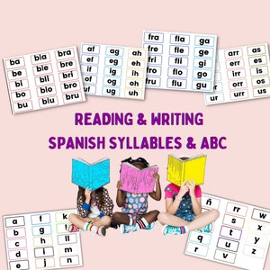 Printable Homeschool Spanish Reading Practice Bilingual School ...