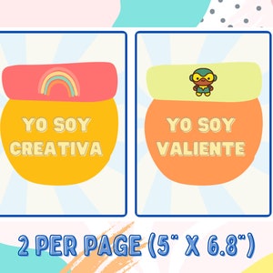 Spanish Positive Affirmations for Kids | Afirmaciones Positivas Para ...