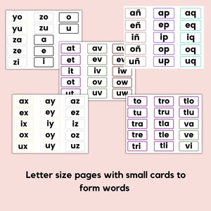 Printable Homeschool Spanish Reading Practice Bilingual School ...