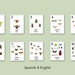 Printable Number Flashcards Bilingual Education Montessori Insects ...